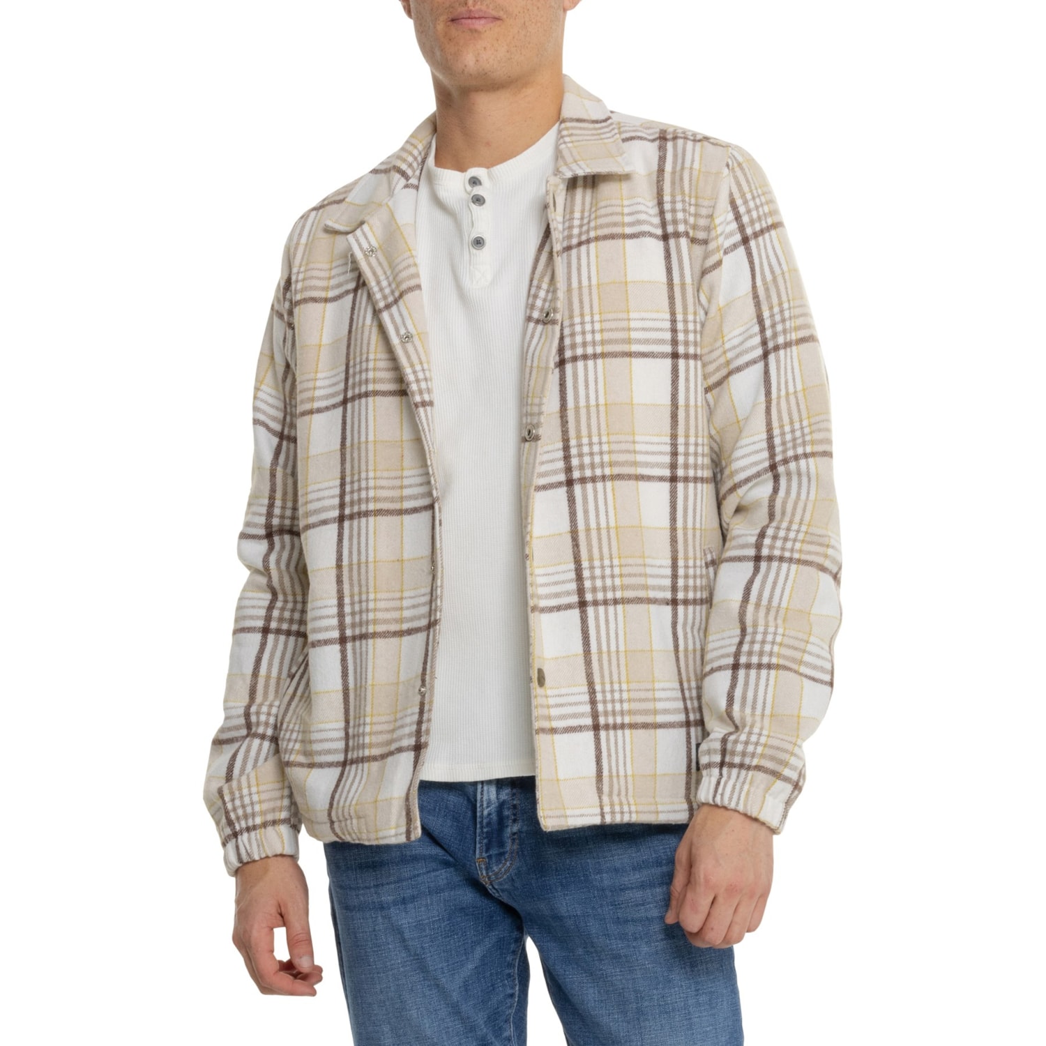 Ezekiel Harley Snap-Front Shirt Jacket - Save 75%