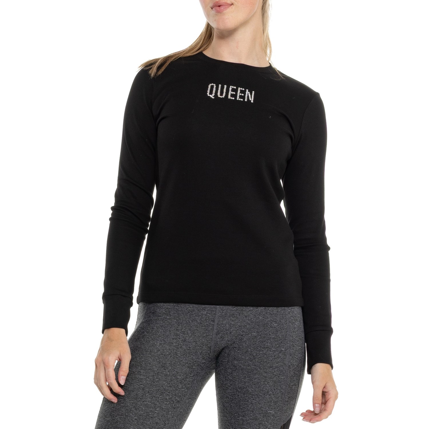 Fera Queen Crew Neck Base Layer Top - Long Sleeve - Save 70%