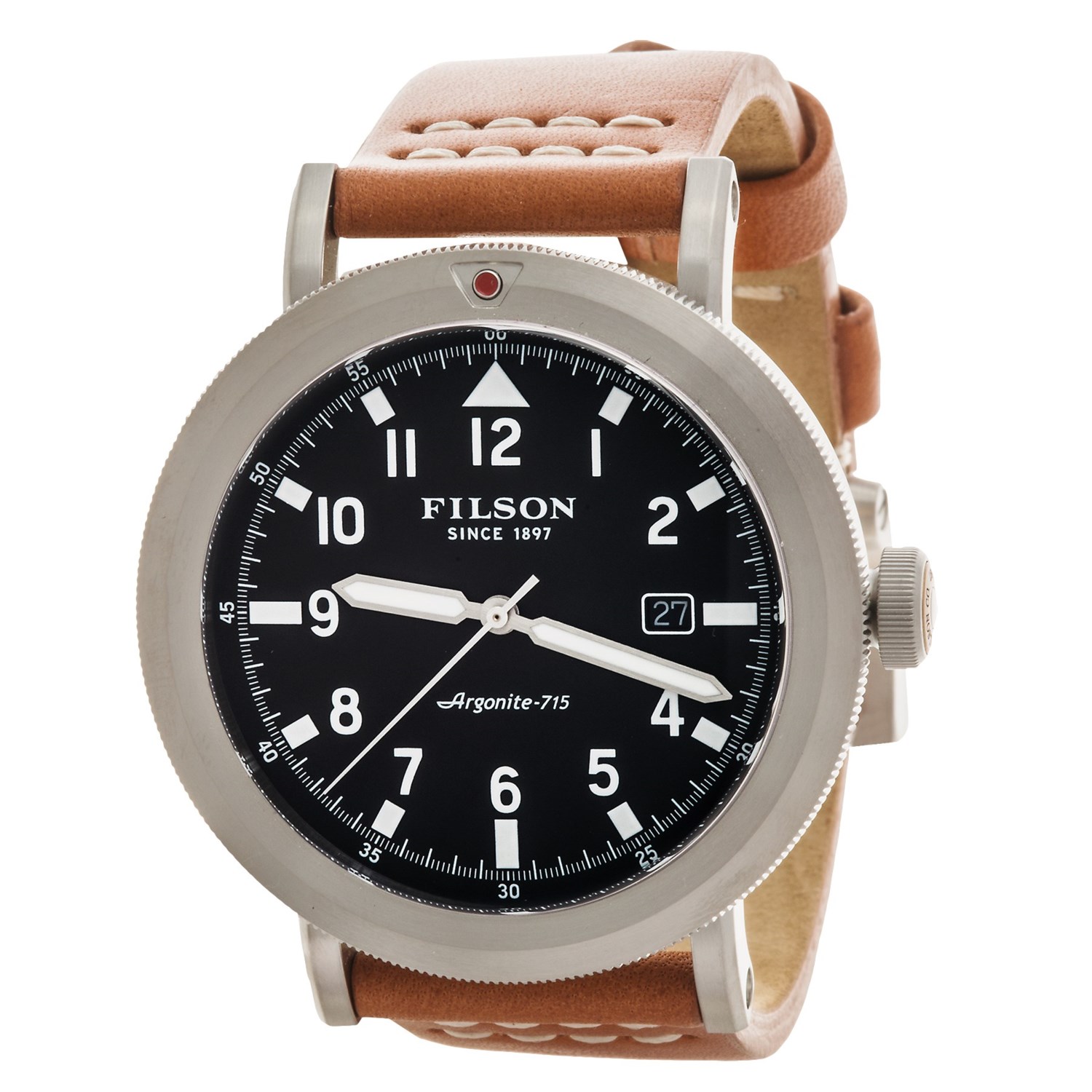 Filson Scout Blue Dial Watch (For Men) - Save 53%
