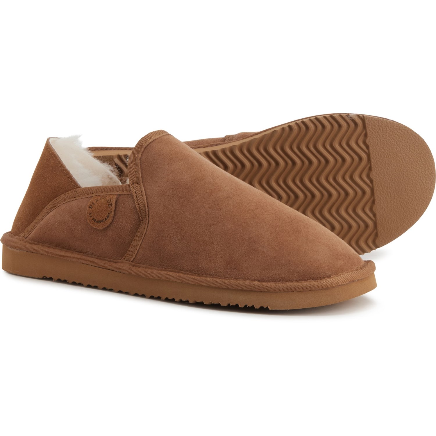 FIRESIDE Scuff Slippers (For Men) - Save 63%