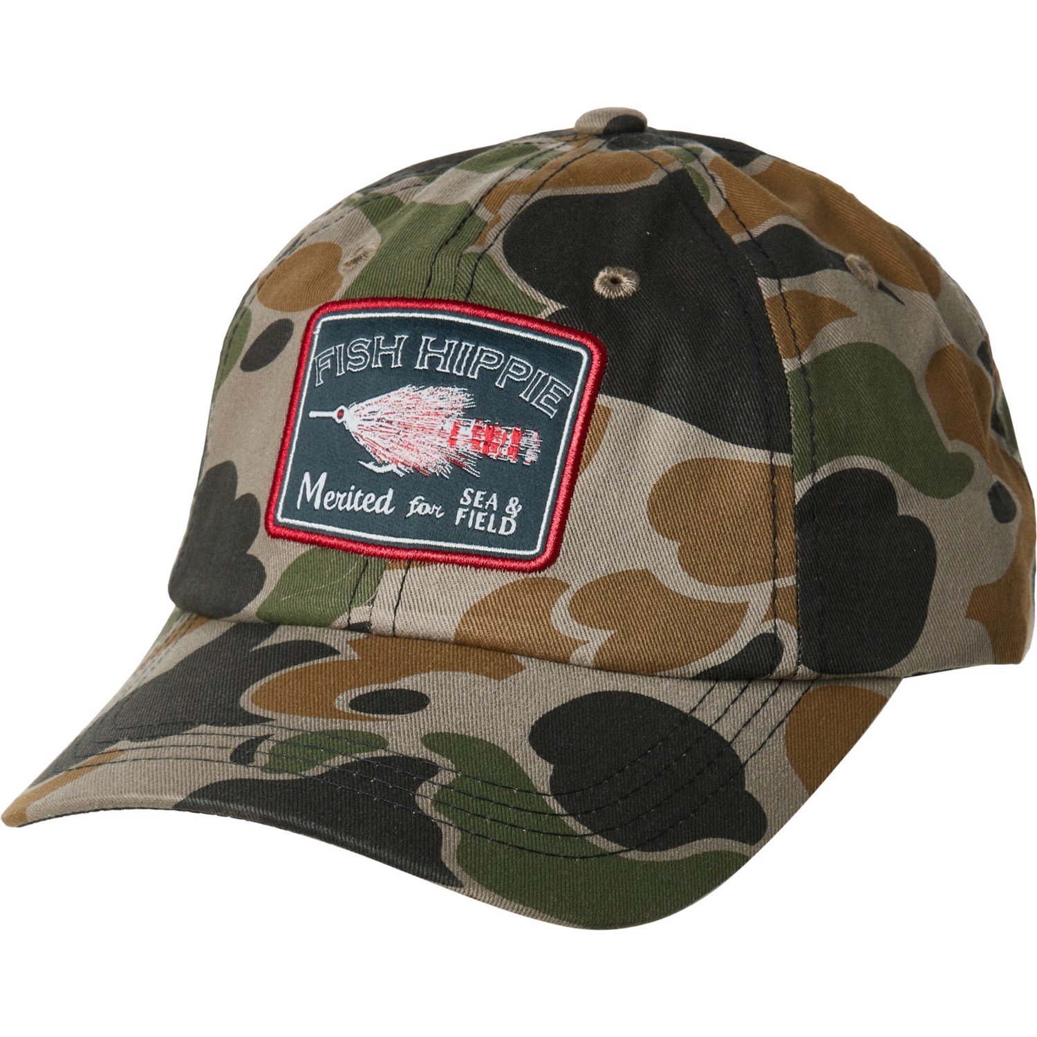 Fish Hippie Merited Baseball Cap - Save 66%