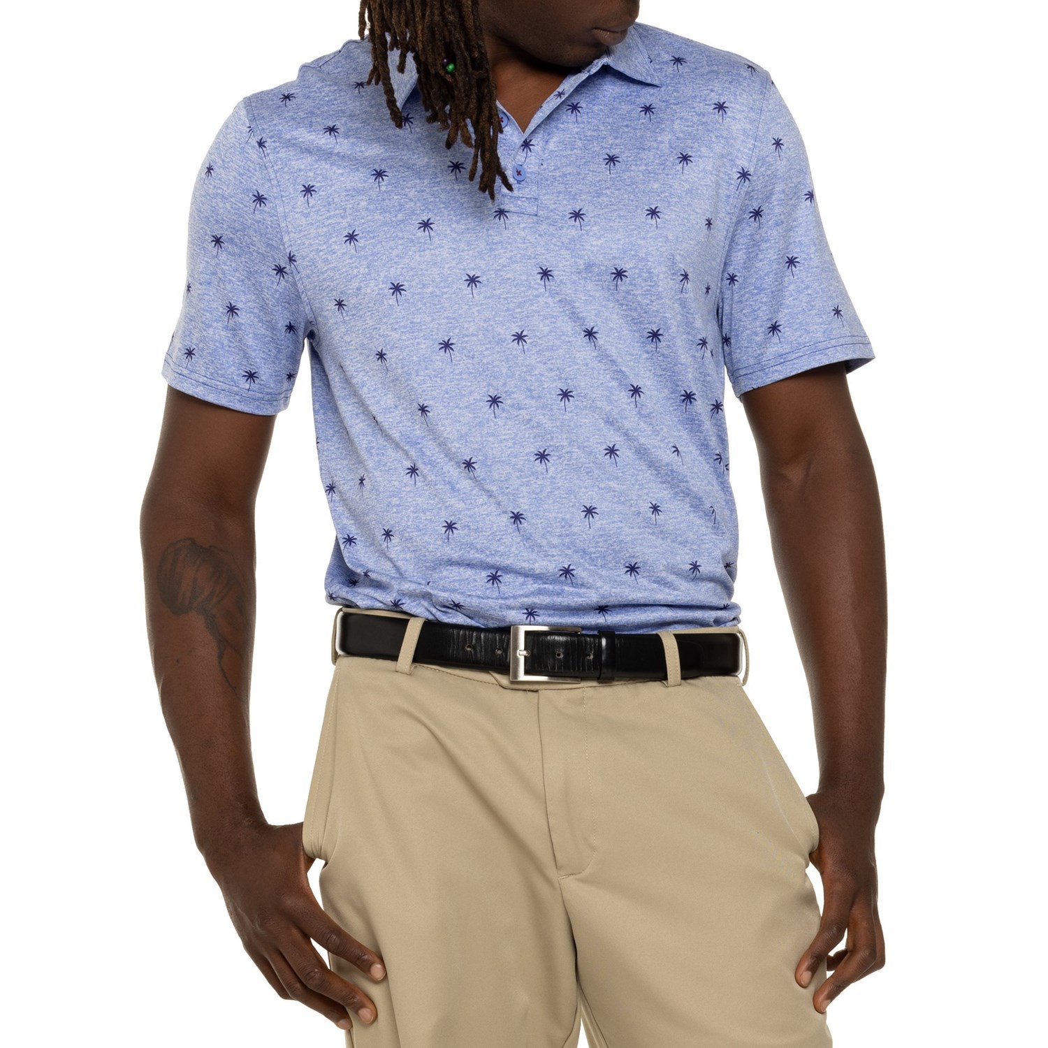 FLAG & ANTHEM Daviston High-Performance Polo - Short Sleeve - Save 42%