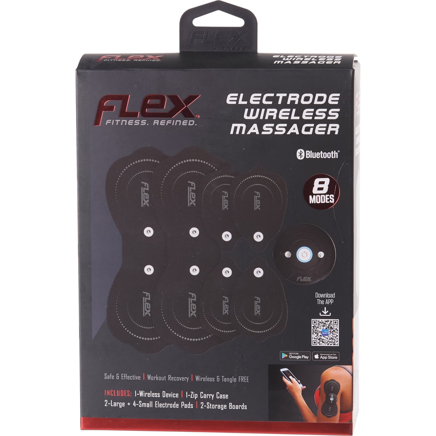 FLEX FITNESS Electrode Wireless Massager - Save 50%