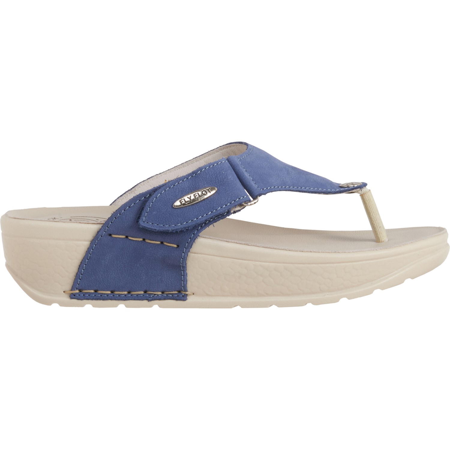 Fly Flot Toe Post Wedge Sandals (For Women) - Save 56%