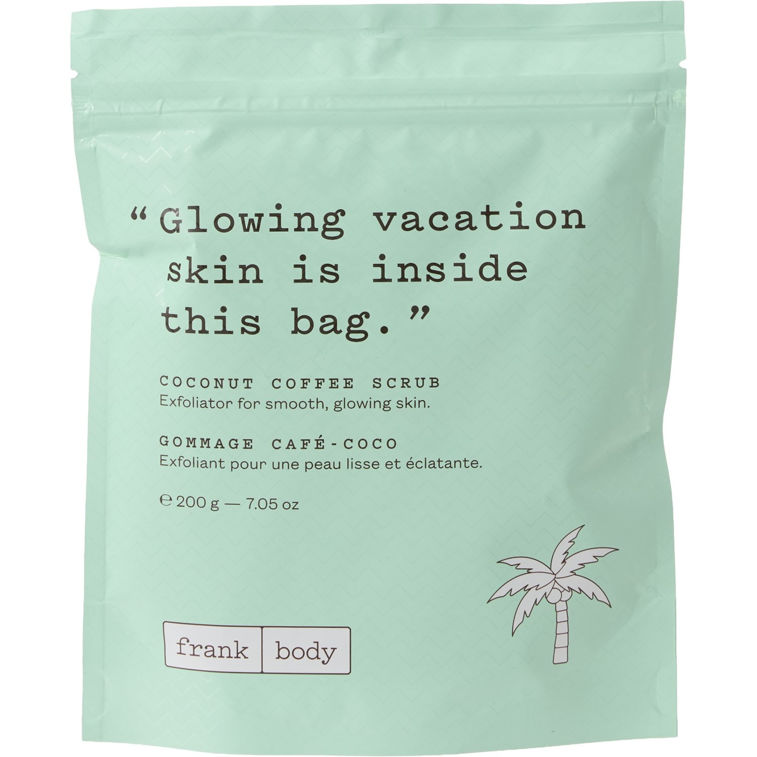 FRANKBODY Coconut Coffee Scrub - 7.05 oz. - Save 68%