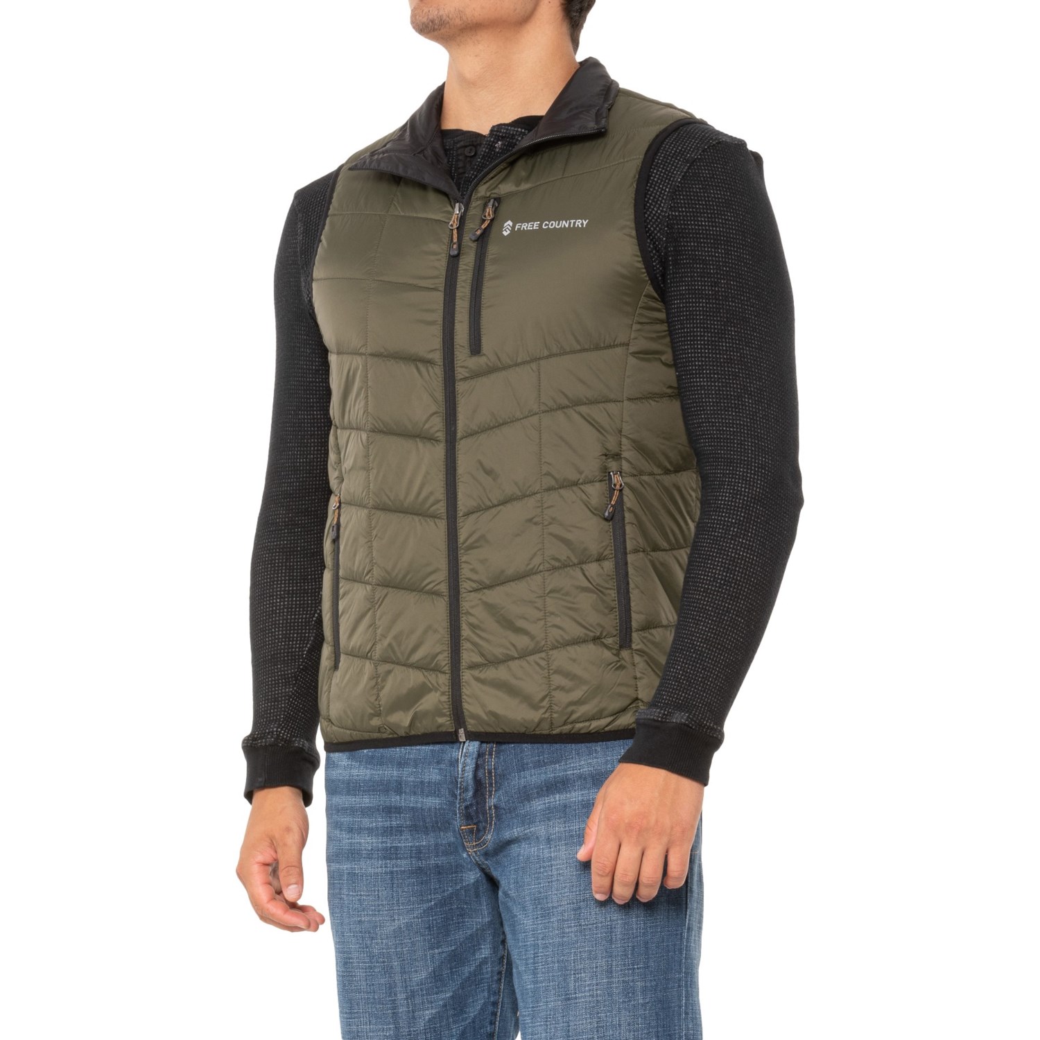 Free Country FreeCycle REPREVE® Puffer Vest (For Men) - Save 60%