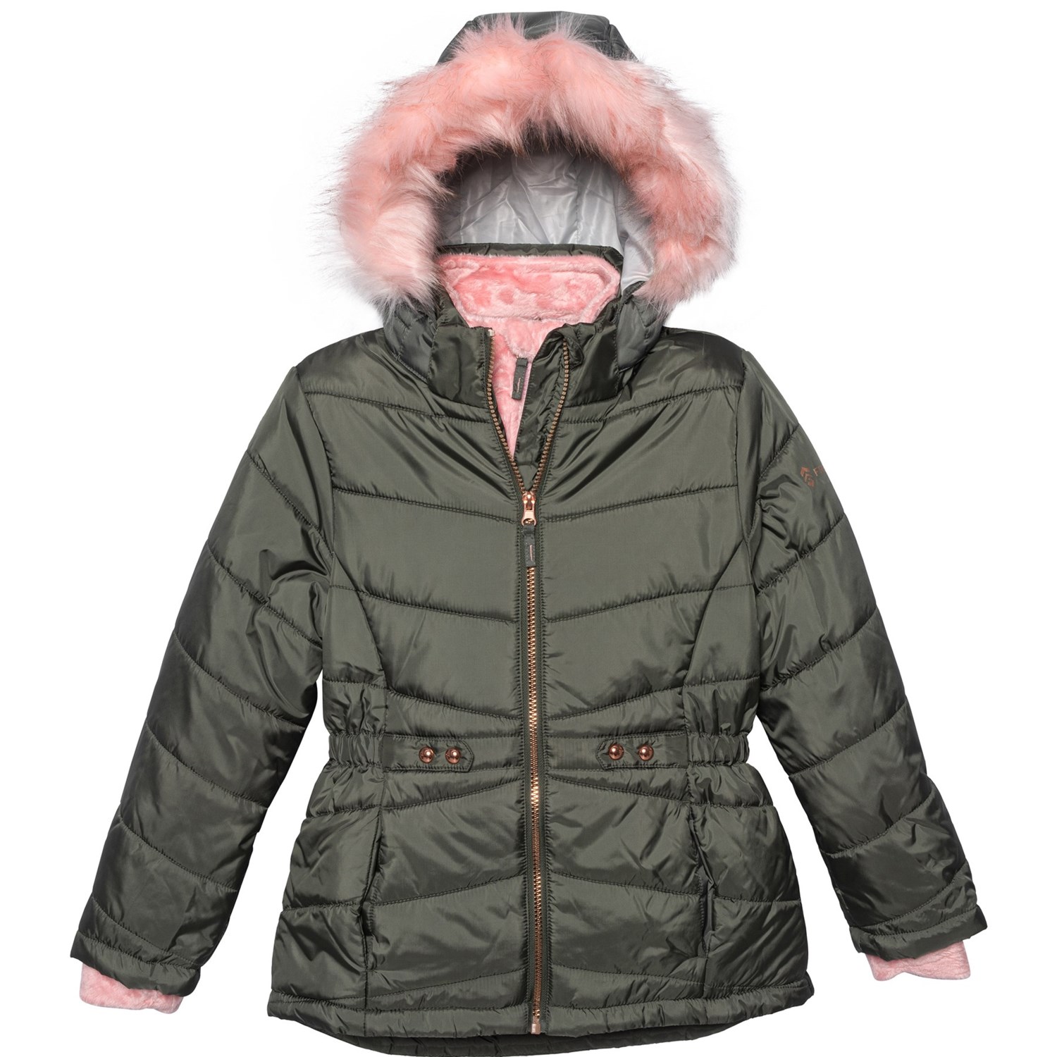 Free Country Sage City Bib Puffer Jacket (For Big Girls) - Save 42%