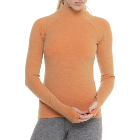 Free People Cool Down Base Layer Top - Wool, Long Sleeve - Save 50%