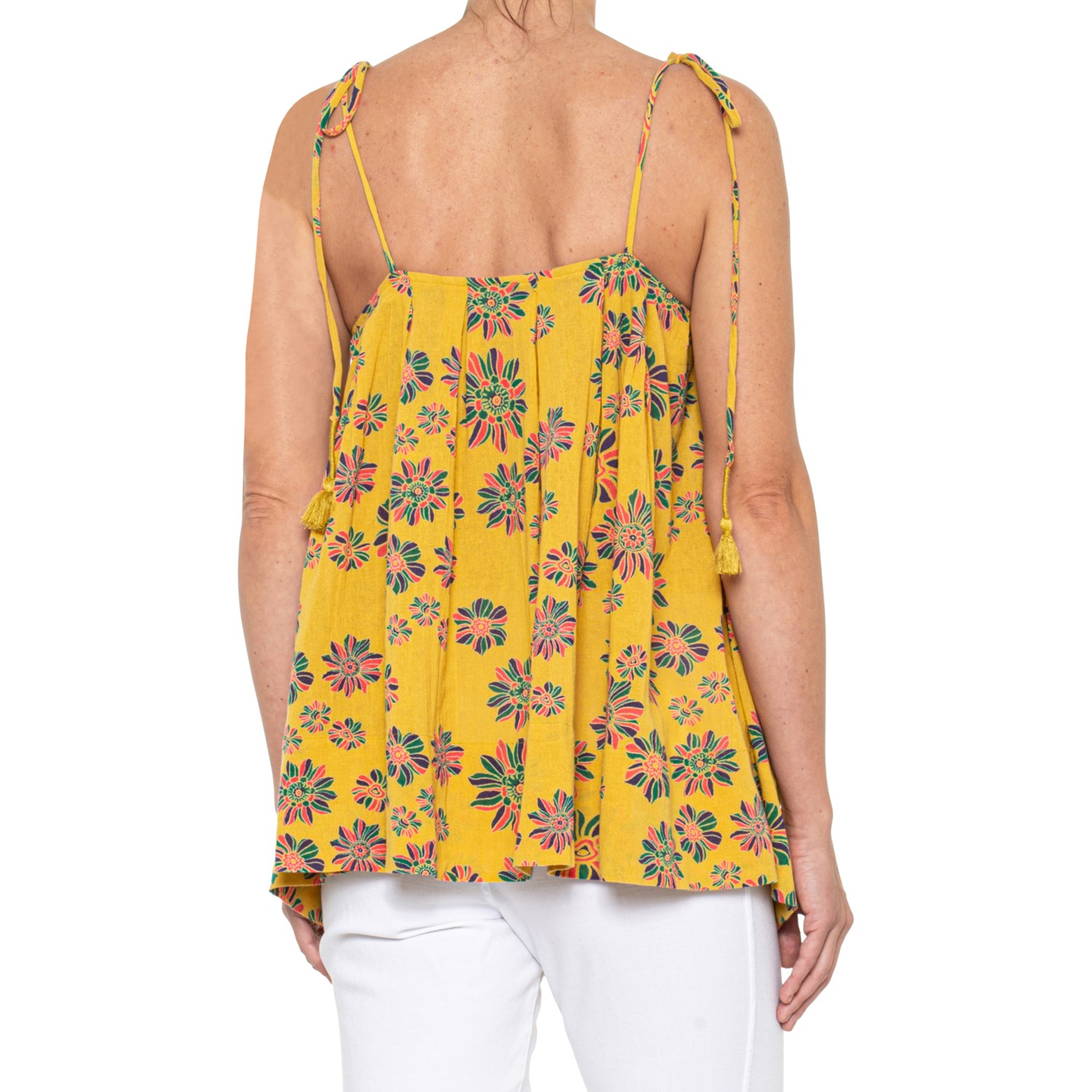 Free People Indigo Molly Tunic Tank Top (For Women) - Save 74%