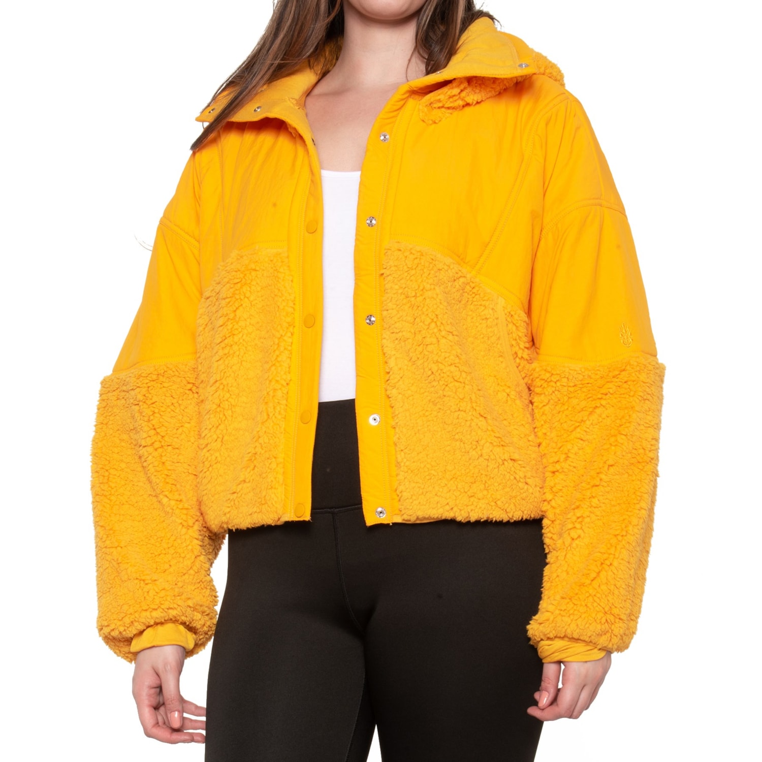 Free People Movement Adventure Awaits Fleece Jacket (For Women) - Save 37%