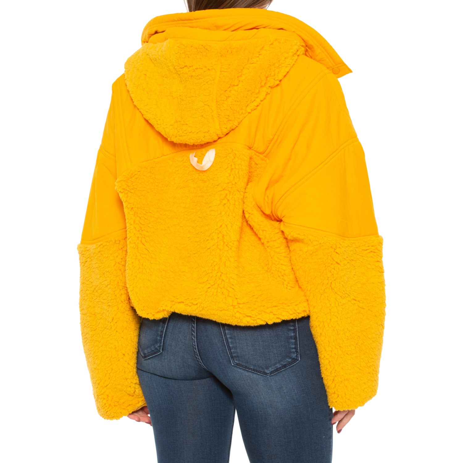 Free People Movement Adventure Awaits Fleece Jacket - Snap Front - Save 37%