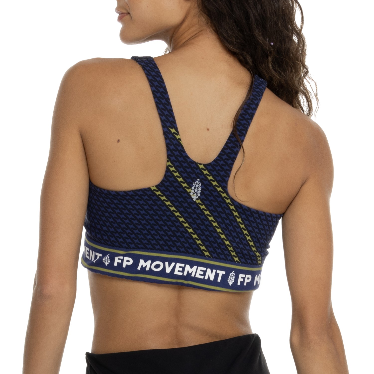 Free People Movement Logo Never Better Square Neck Sports Bra - Medium Impact - Save 64%