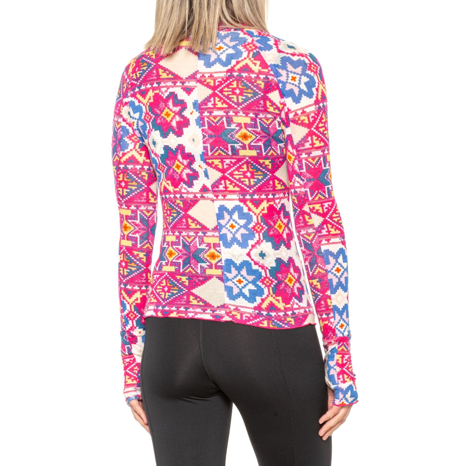 Free People Movement Printed High Jump Shirt (For Women) - Save 62%