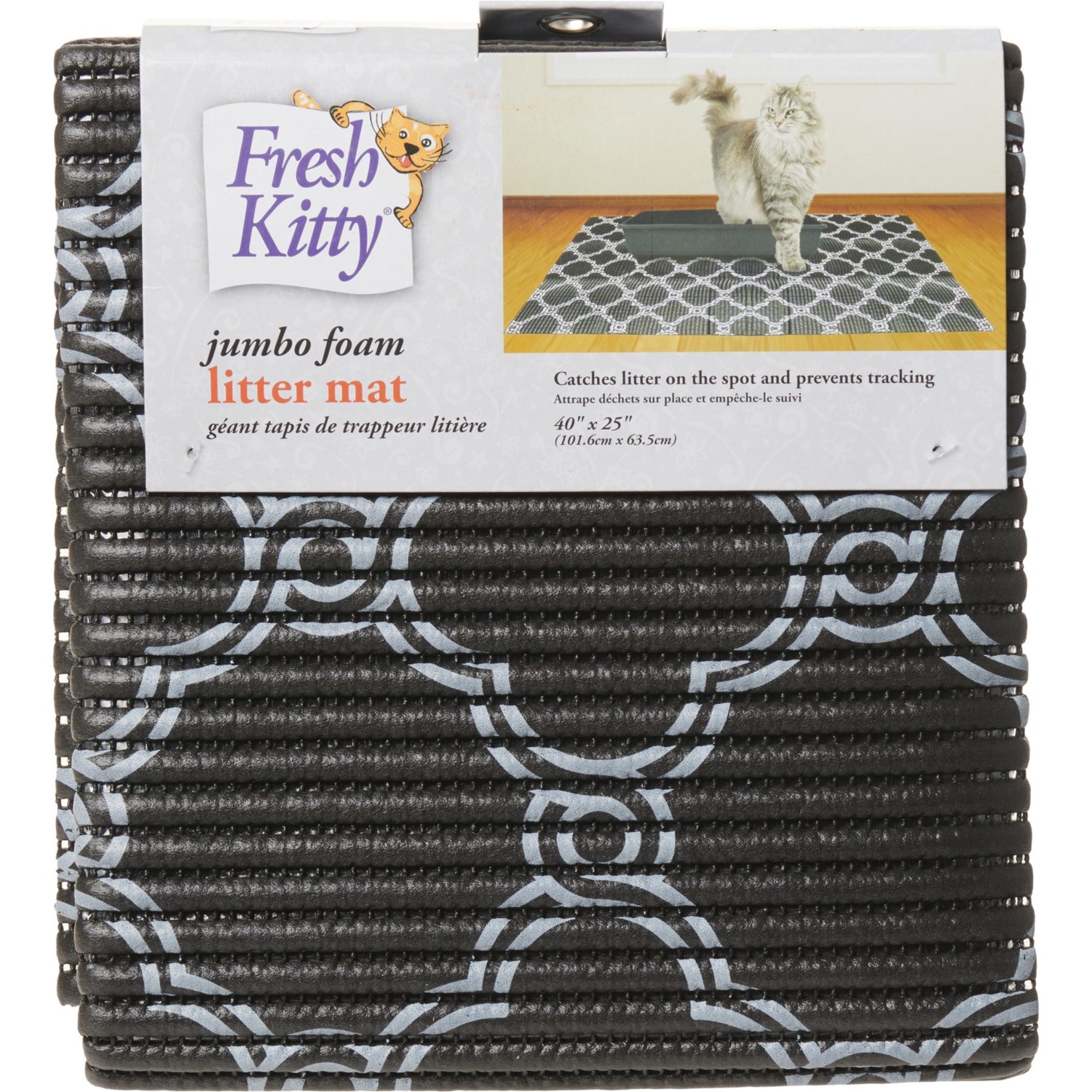 Fresh Kitty Jumbo Foam Litter Mat - 40x25” - Save 58%