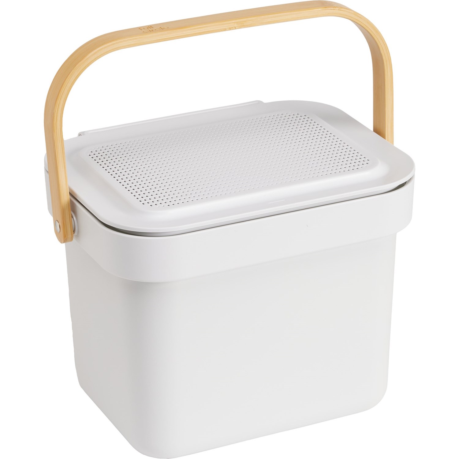 FULL CIRCLE Post Modern Stainless Steel Kitchen Compost Collecto- 9 ...