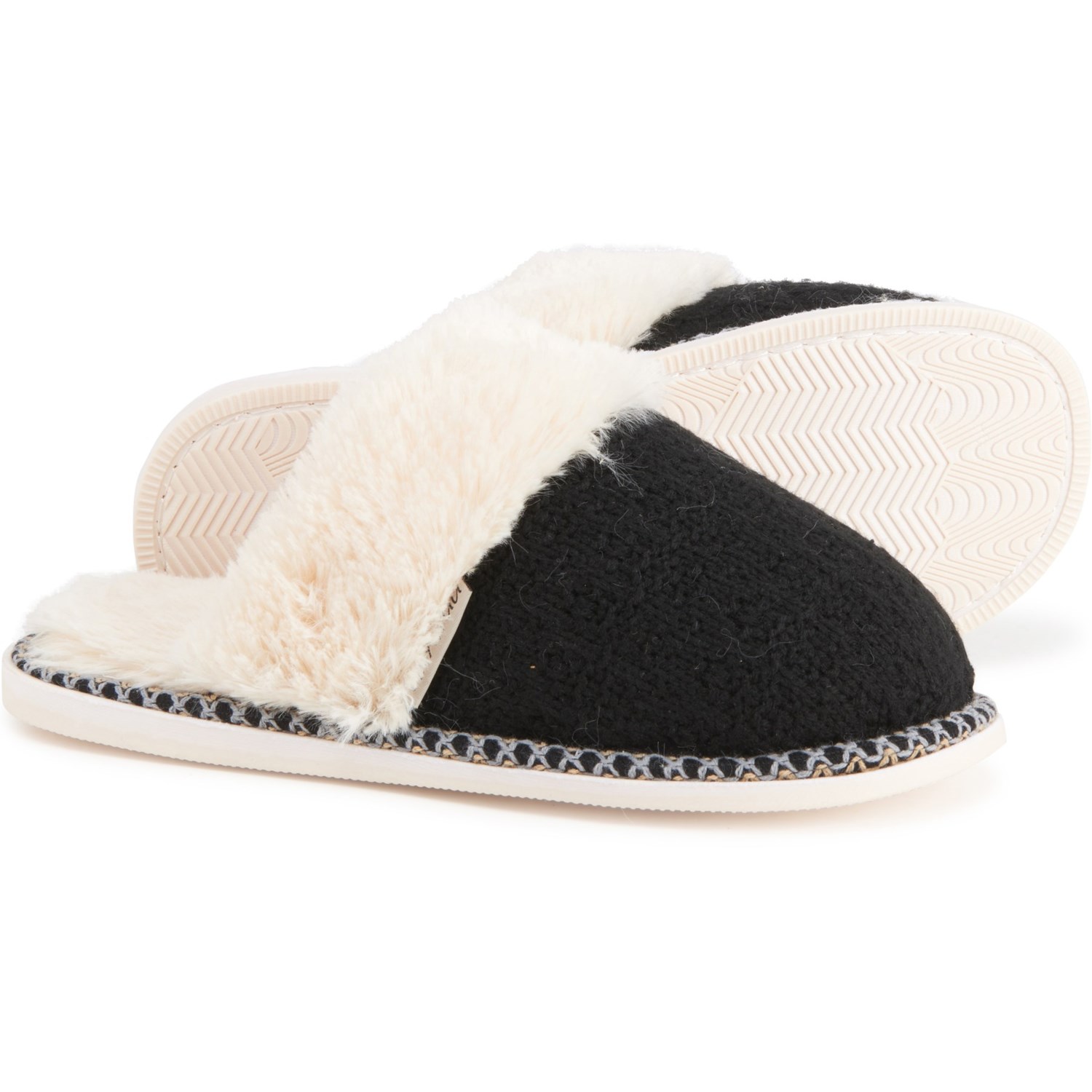 GAAHUU Textured Knit Scuff Slippers (For Women) - Save 53%