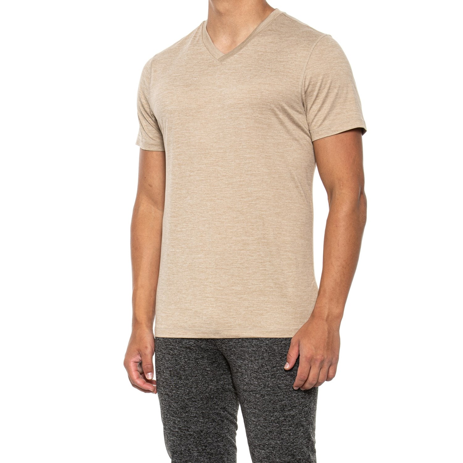 Gaiam Everyday Basic V-Neck T-Shirt (For Men) - Save 76%