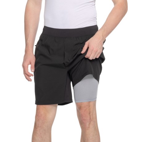 Gaiam Upside Shorts - Built-In Liner, 7” - Save 61%