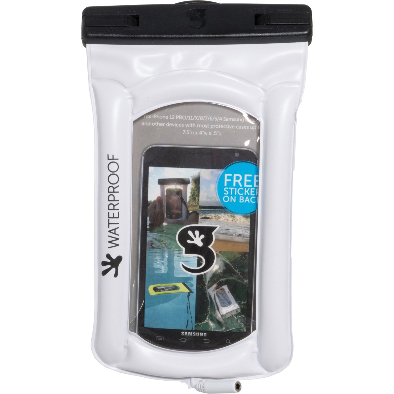 GECKO Float Phone Dry Bag with Audio-Arm Band - Save 60%