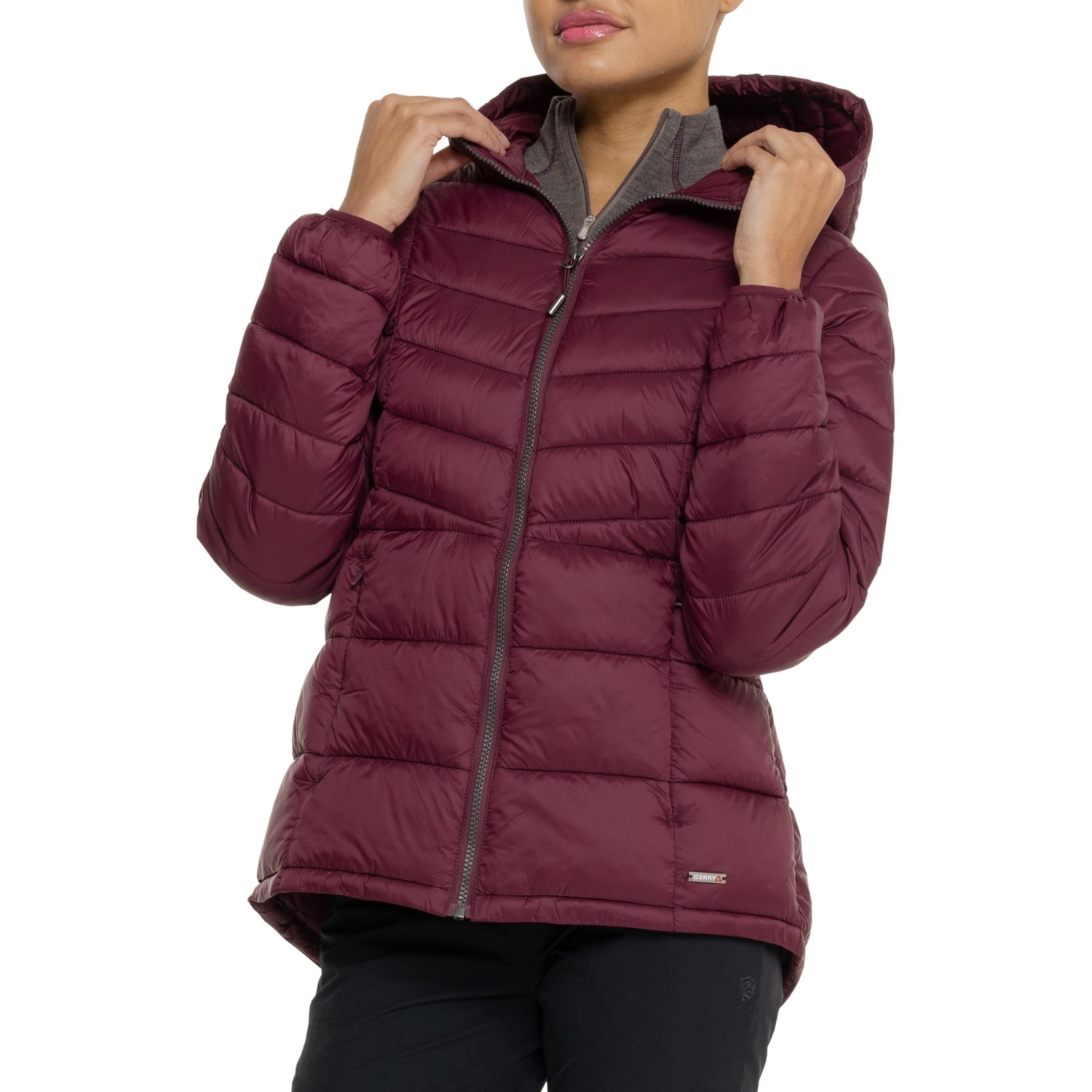 Gerry Elevation Multi-Quilt Packable Hooded Jacket - Insulated - Save 42%