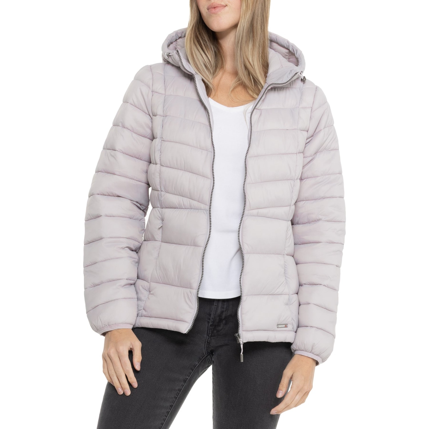 Gerry Elevation Quilted Packable Hooded Jacket - Insulated - Save 58%