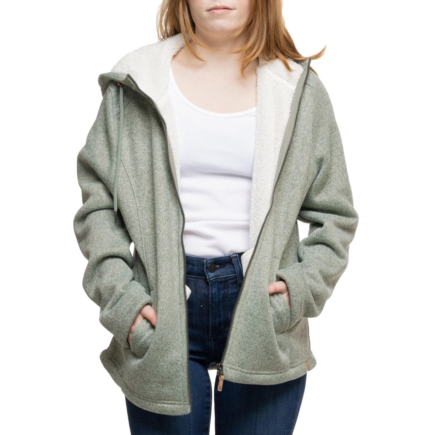 Gerry Paria Sweater Fleece Hoodie - Full Zip - Save 56%