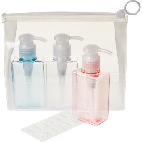 GFORCE Travel Pump Bottle Set - 5-Piece - Save 33%