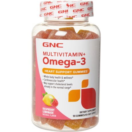 GNC Omega-3 Multivitamin Gummies - 90-Count - Save 20%