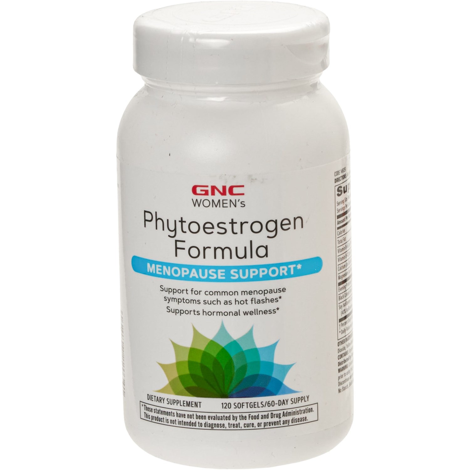 GNC Phytoestrogen Formula Dietary Supplement - Menopause Support, 120 ...