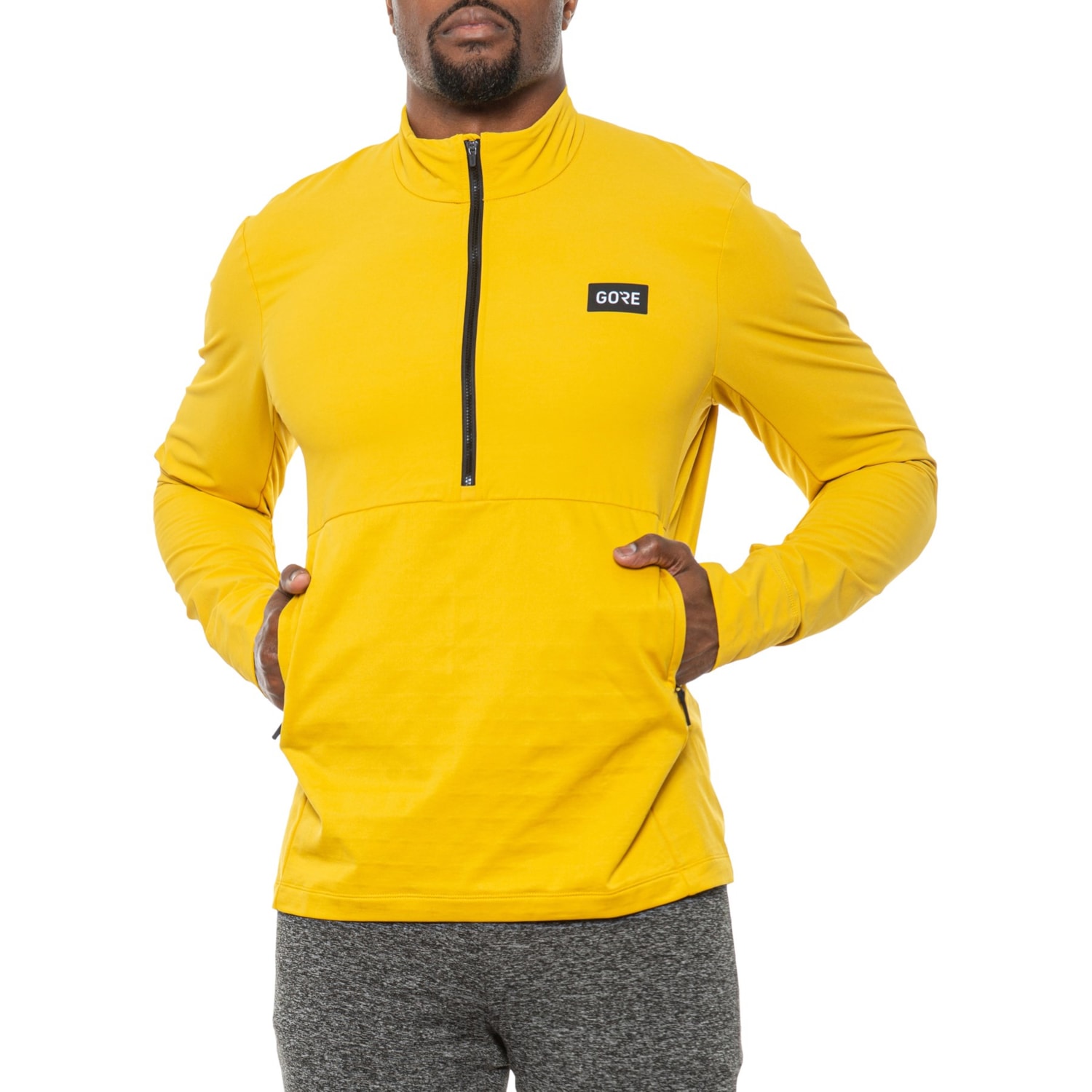 Gorewear TrailKPR Hybrid Shirt - Zip Neck, Long Sleeve - Save 71%