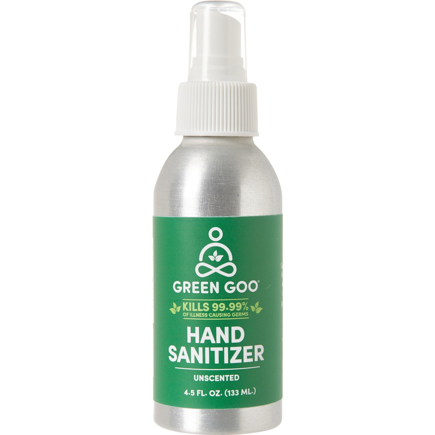 Green Goo Unscented Hand Sanitizer Spray - 4.5 oz. - Save 50%