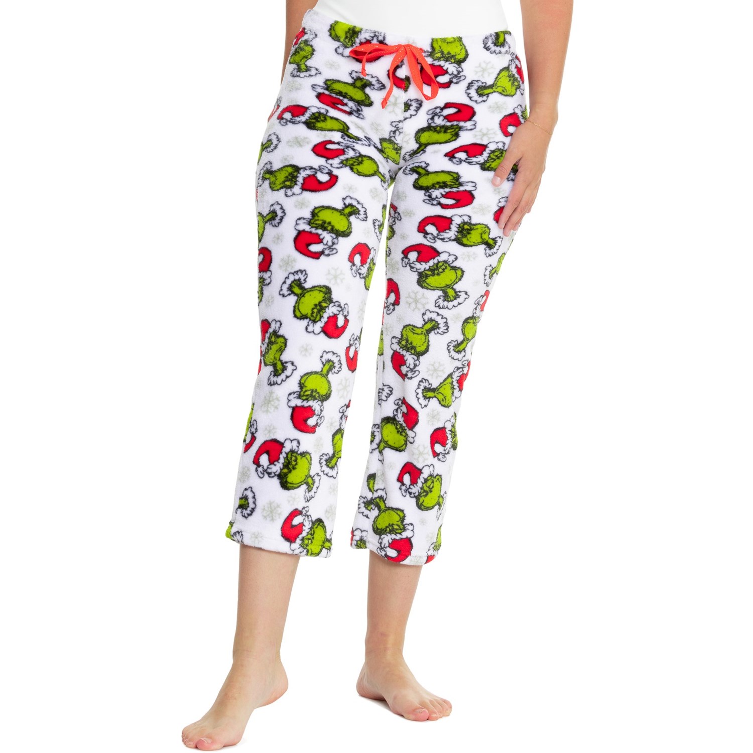 GRINCH Faces Snowflake Holiday Pants - Save 48%