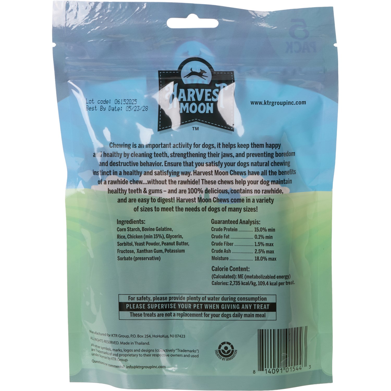 Harvest Moon Puffed Braided Twists Dog Chews - 5-Count - Save 30%