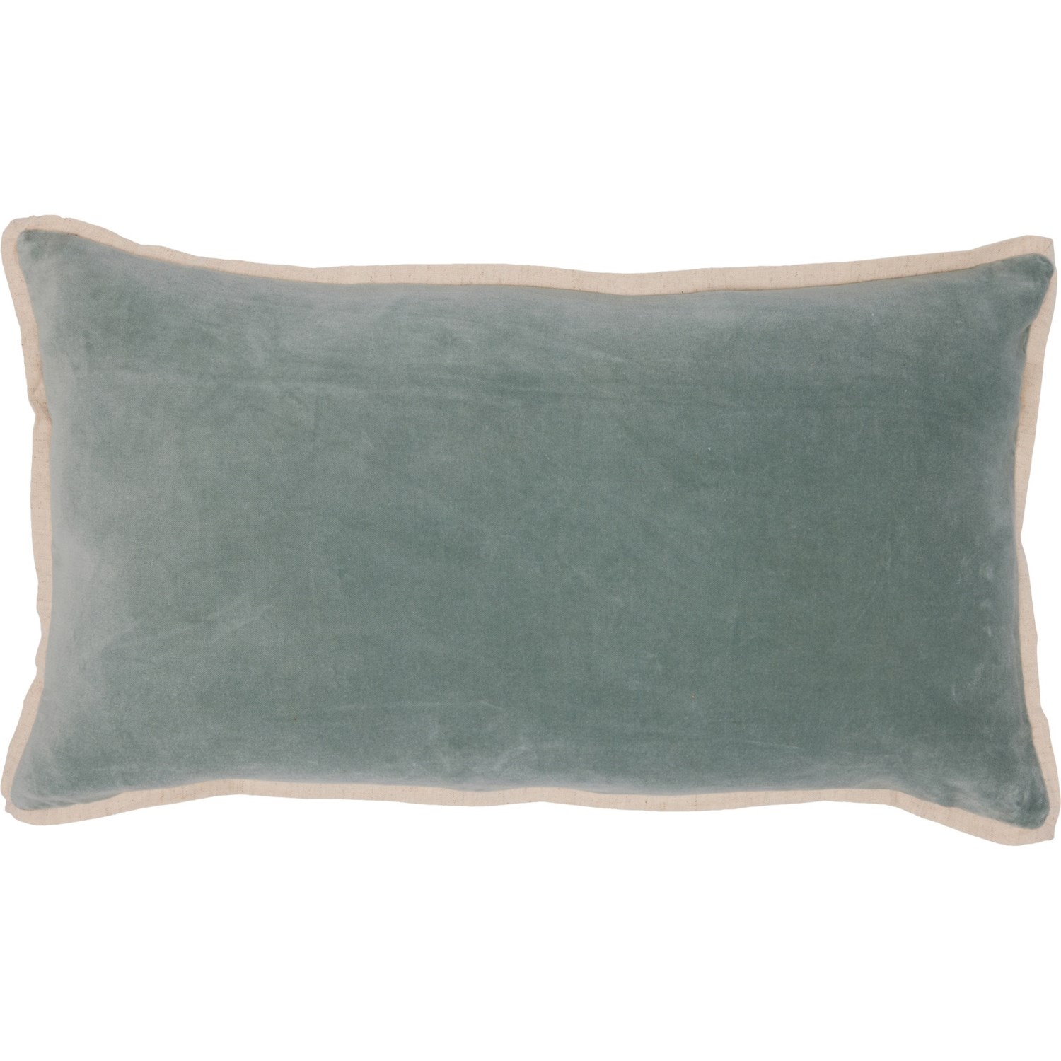 Haven Cotton Velvet Throw Pillow - 14x24”, Feather Fill - Save 28%