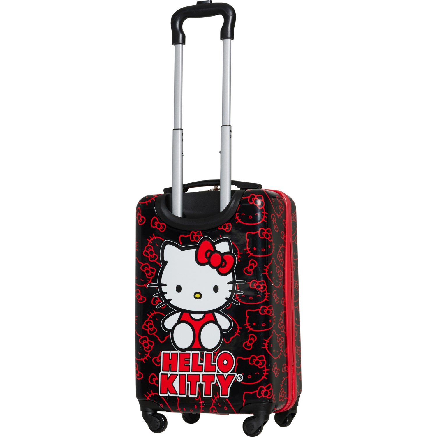 Hello Kitty 18” Logo Spinner Carry-On Suitcase - Hardside, Multi - Save 46%