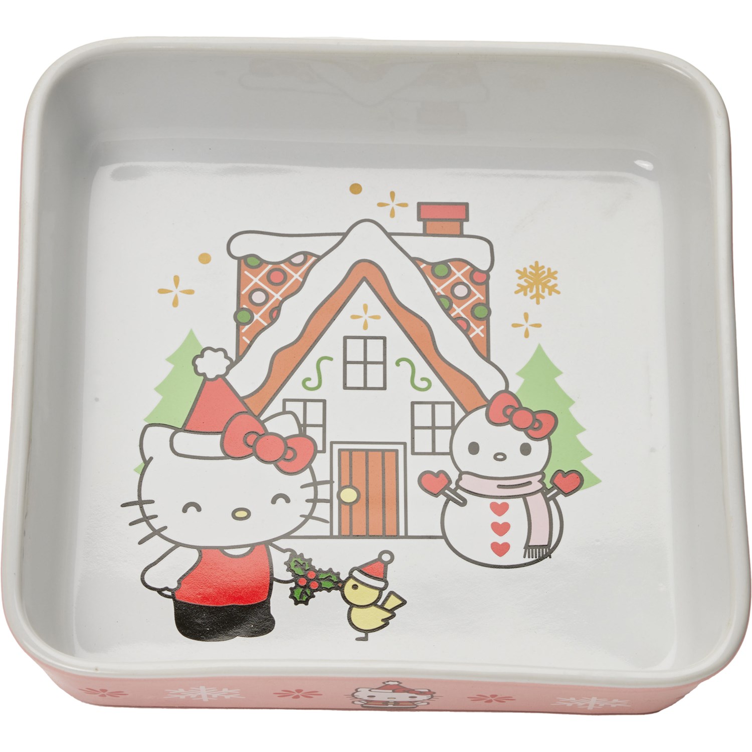 Hello Kitty Christmas Santa Square Baker - 9x9” - Save 32%