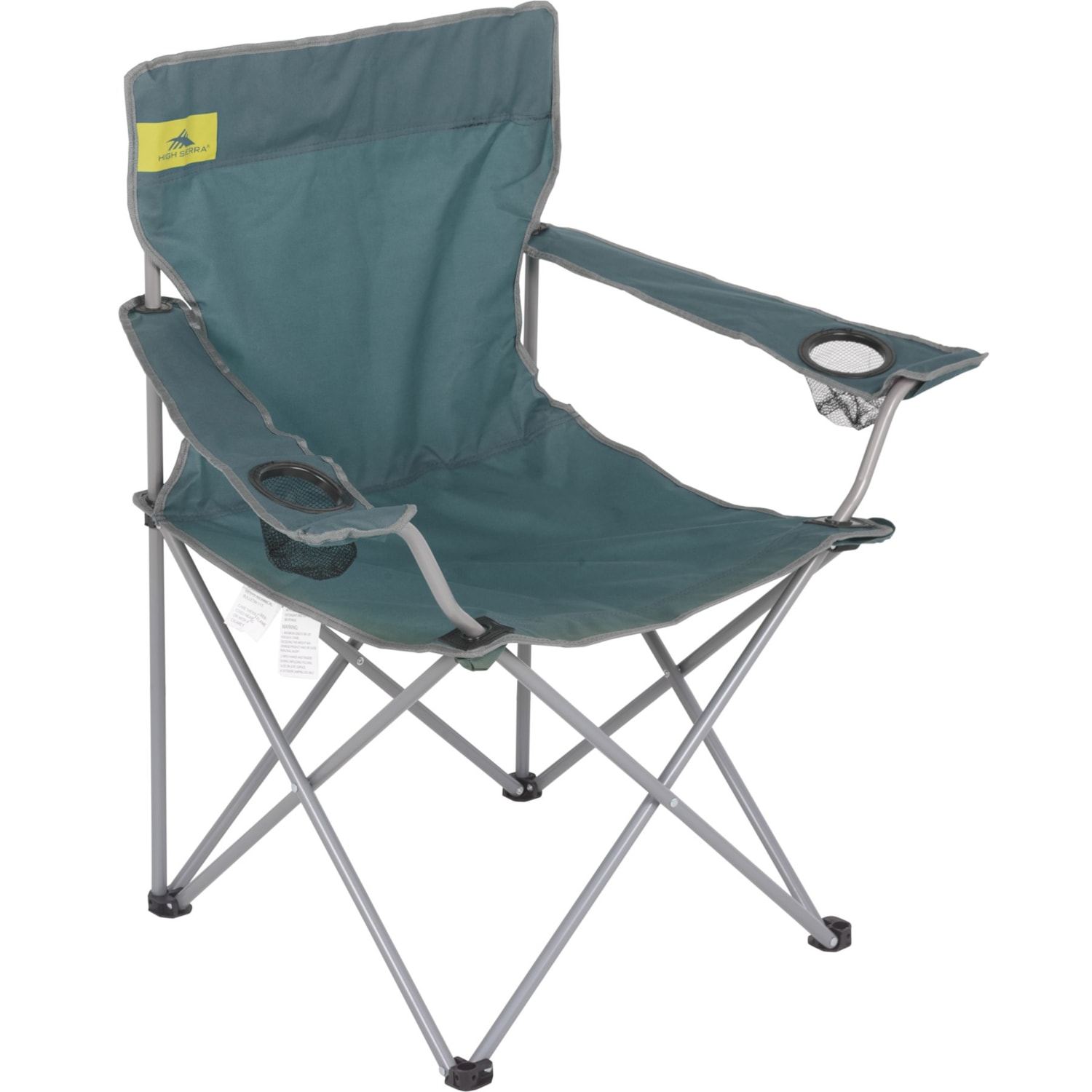 High Sierra Wide High-Back Chair with Cup Holders - Save 33%