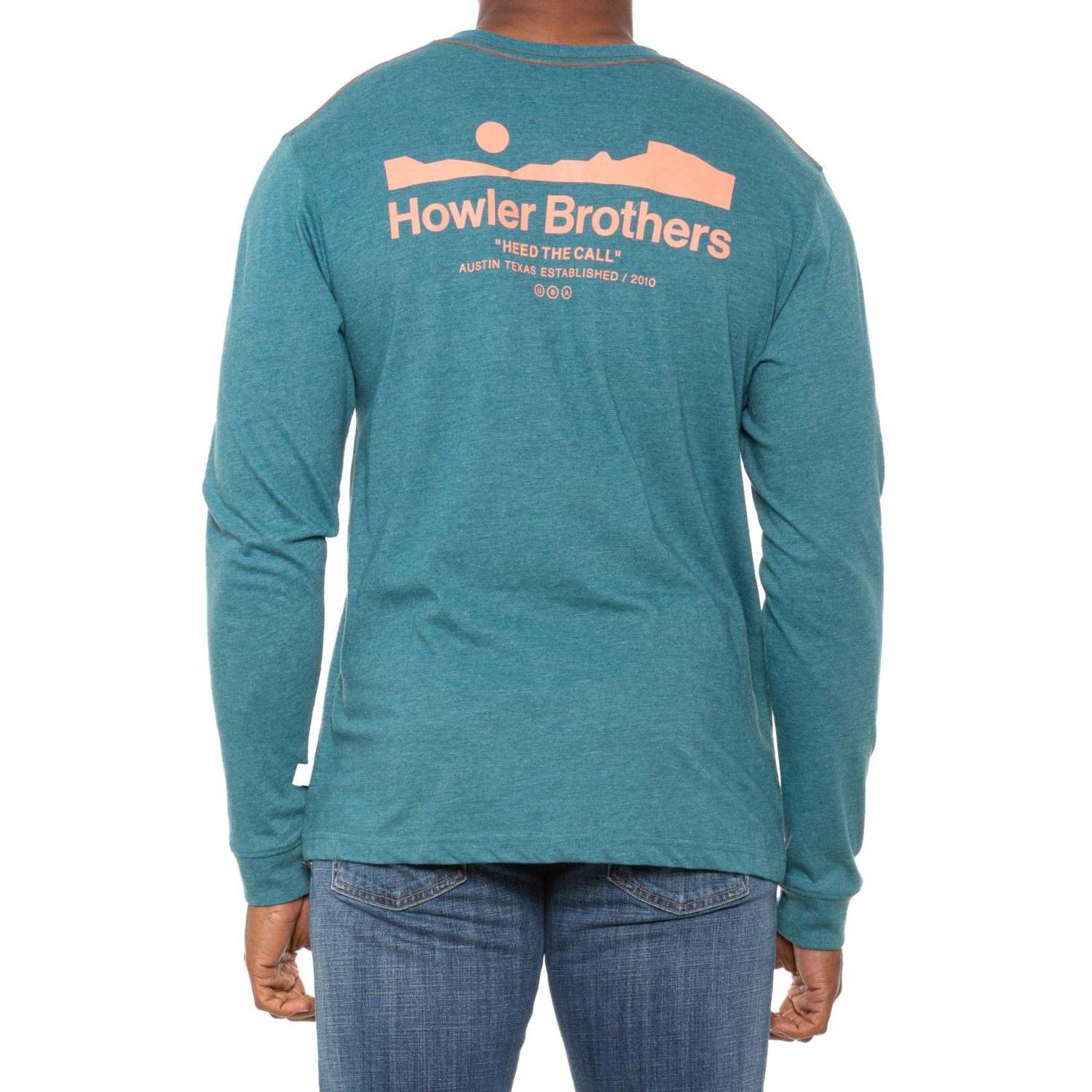 Howler Brothers Select Graphic T-Shirt - Long Sleeve - Save 57%