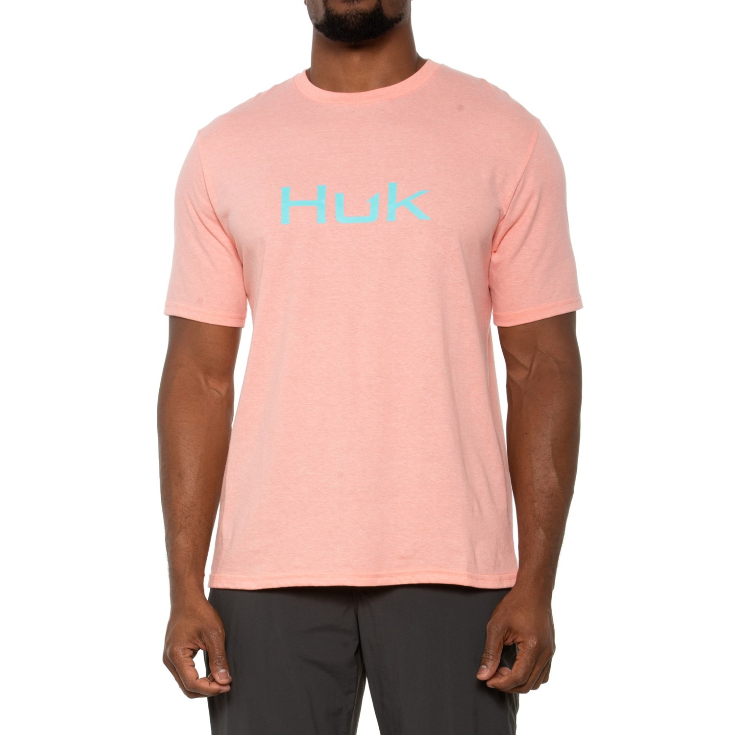 Huk Logo T-Shirt - Short Sleeve - Save 60%