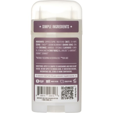 Humble All-Natural Deodorant - Aluminum-Free, 2.5 oz. - Save 30%