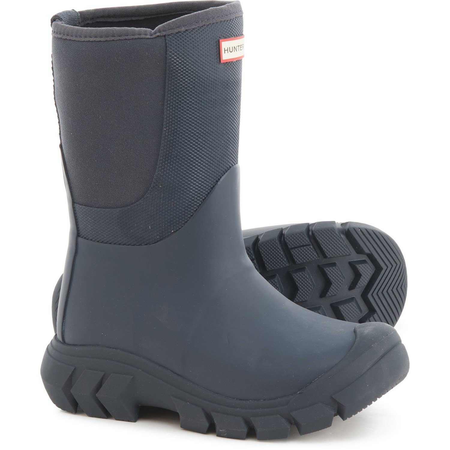 HUNTER Little Boys and Girls Neoprene Hybrid Rain Boots - Waterproof ...