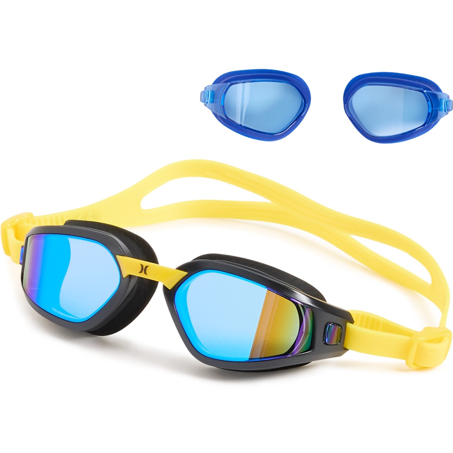 Hurley Barracuda Interchangeable Swim Goggles - Extra Lenses - Save 33%