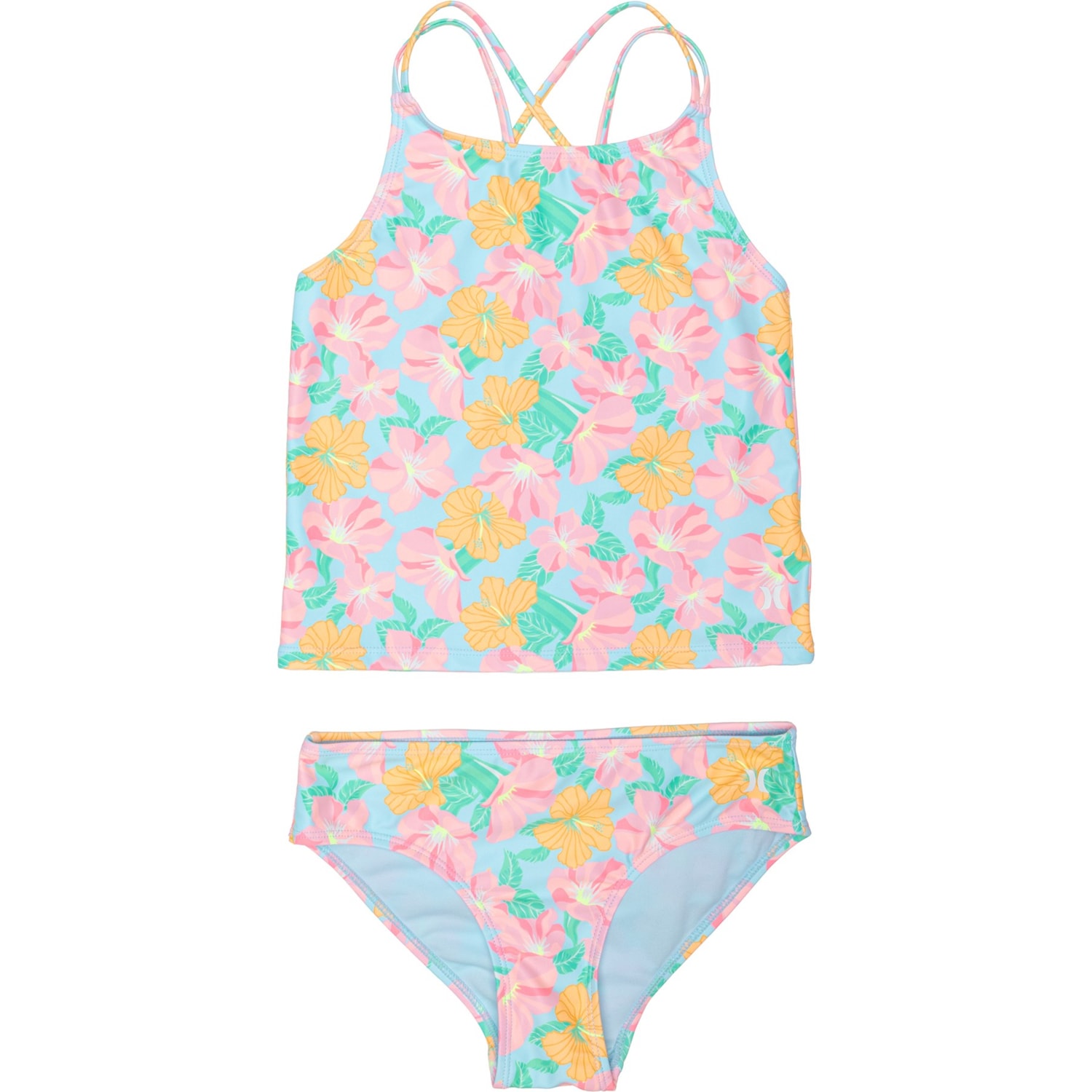 Hurley Big Girls Tankini Set - UPF 50+ - Save 60%