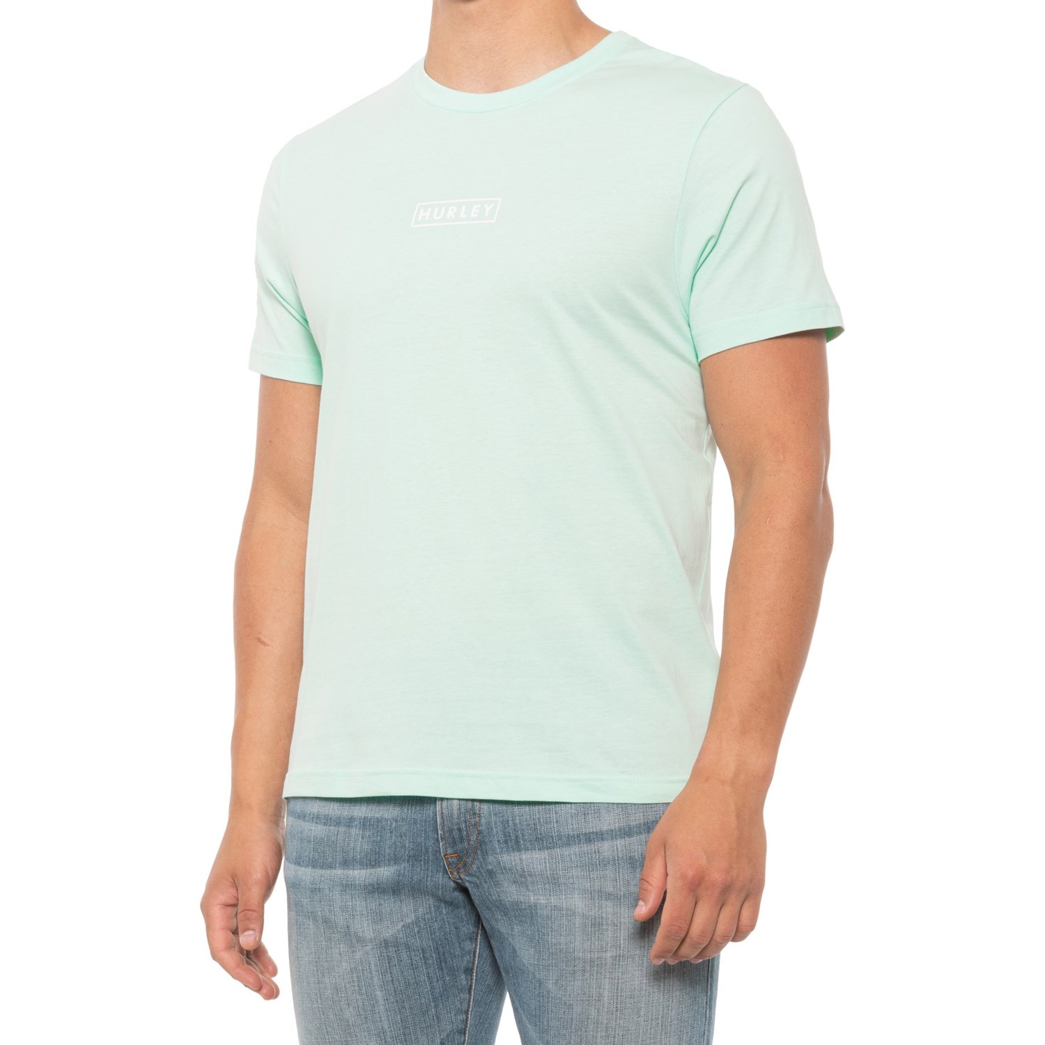 Hurley Boxed Logo Graphic T-Shirt (For Men) - Save 53%