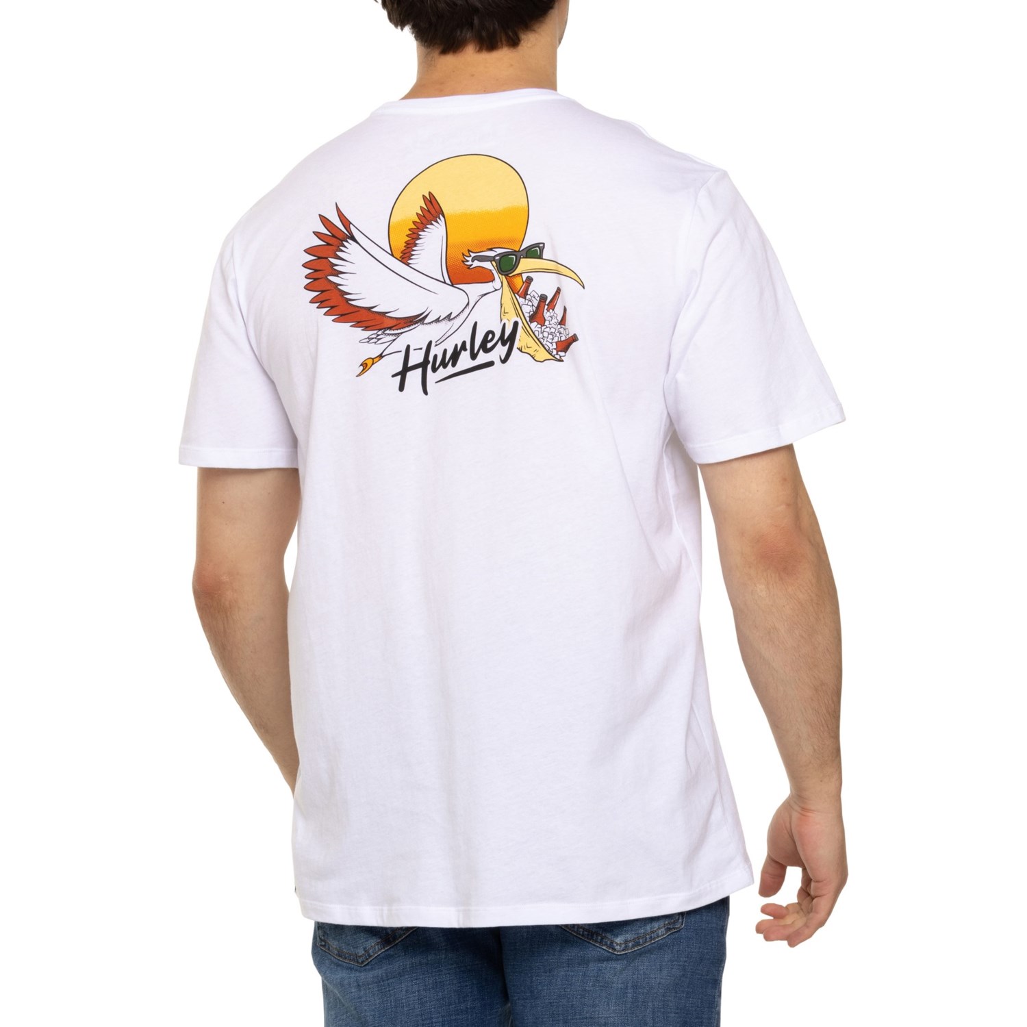 Hurley EVD Beer Run Pocket T-Shirt - Short Sleeve - Save 60%