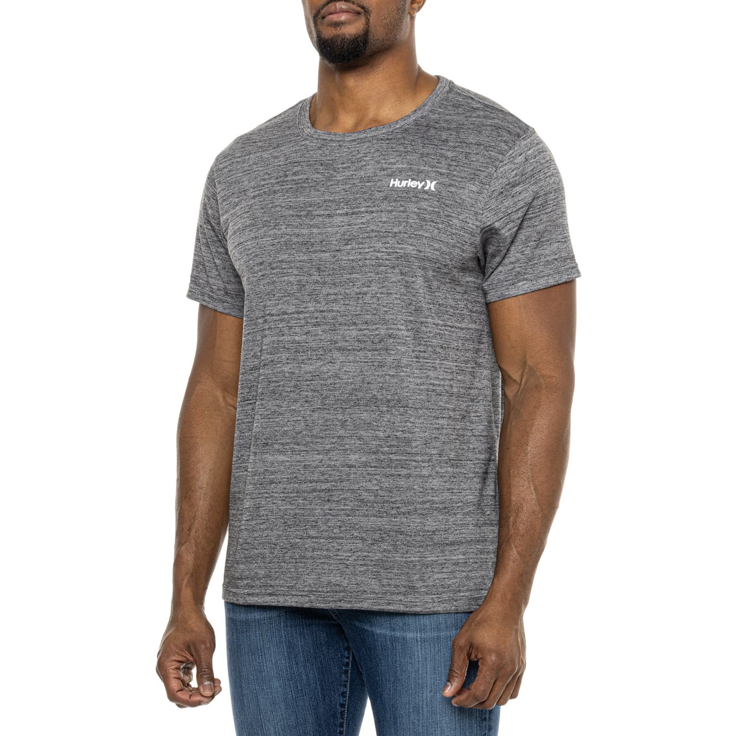 Hurley Icon Blended Graphic T-Shirt - Short Sleeve - Save 46%