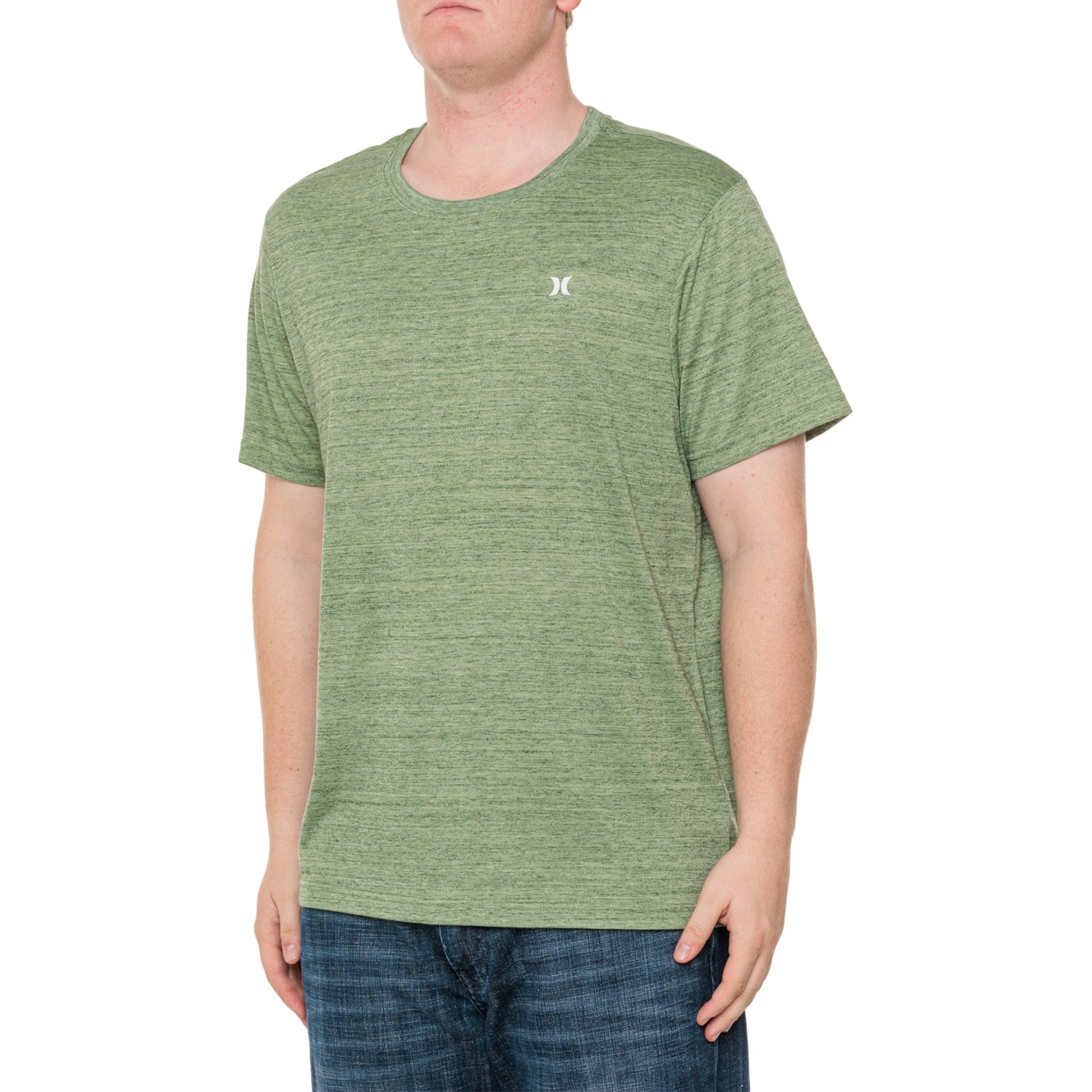 Hurley Icon Blended Graphic T-Shirt - Short Sleeve - Save 46%