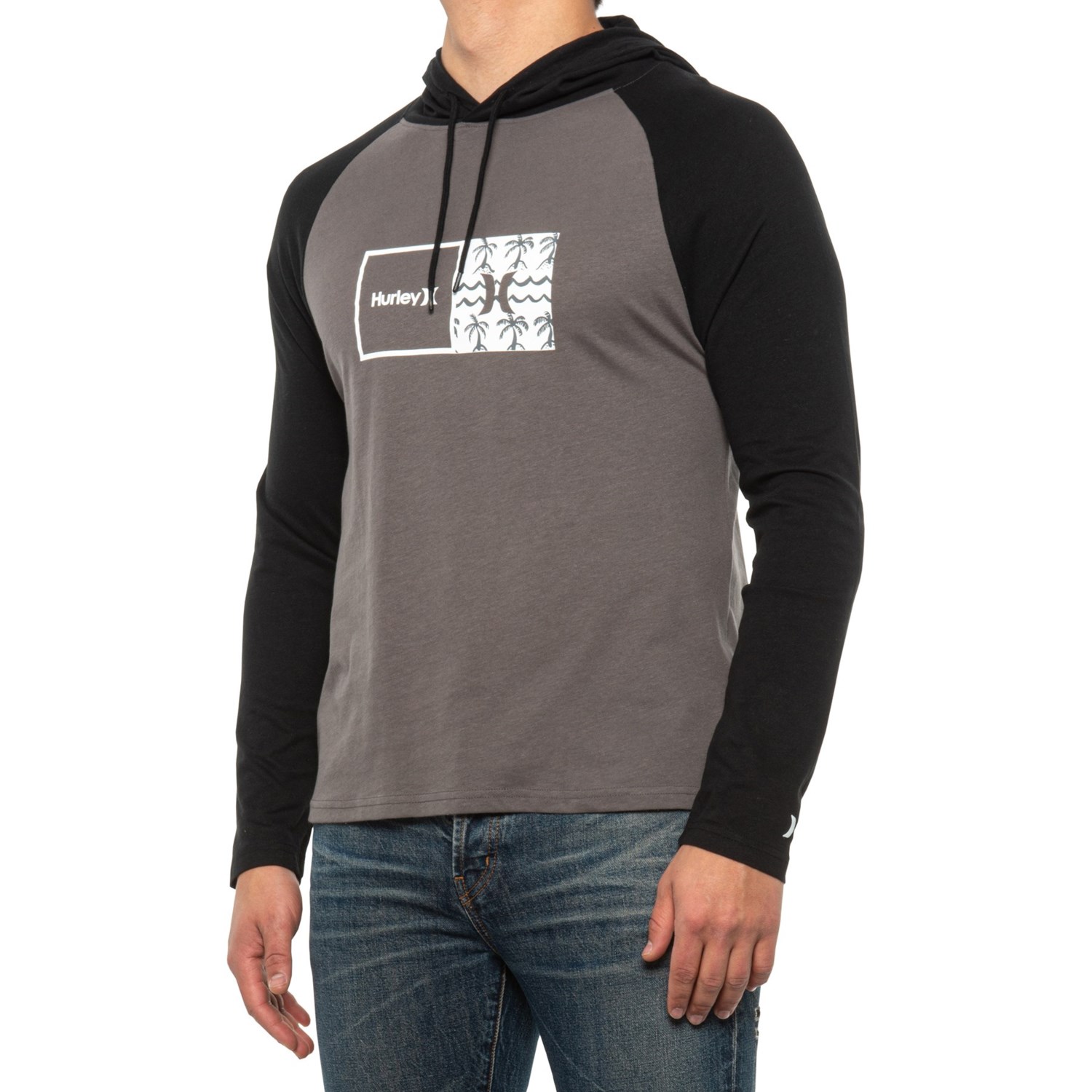 Hurley Natural HD CVC Hooded Shirt (For Men) - Save 31%