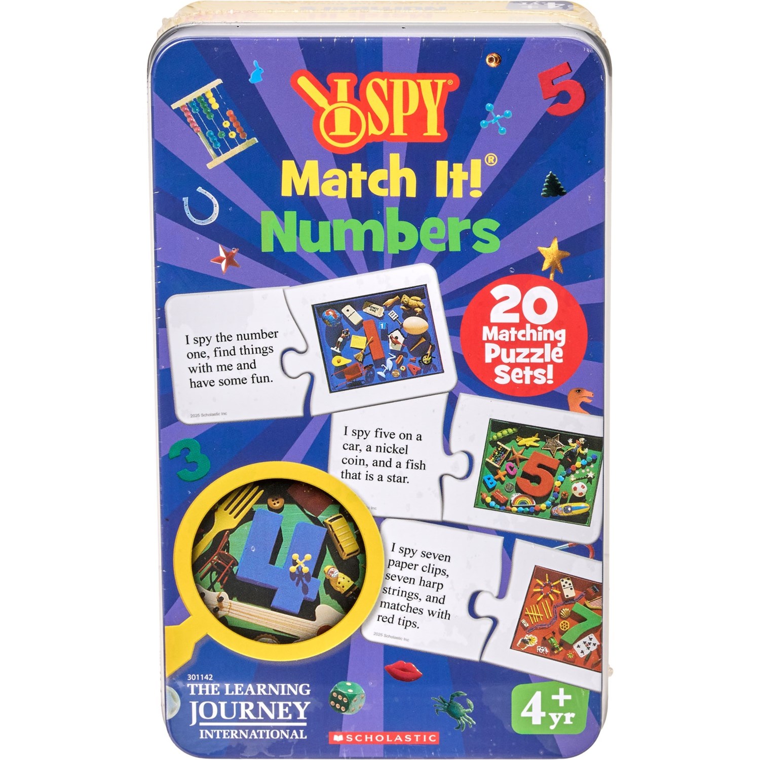 I Spy Match It! Numbers Puzzle Sets - Save 56%