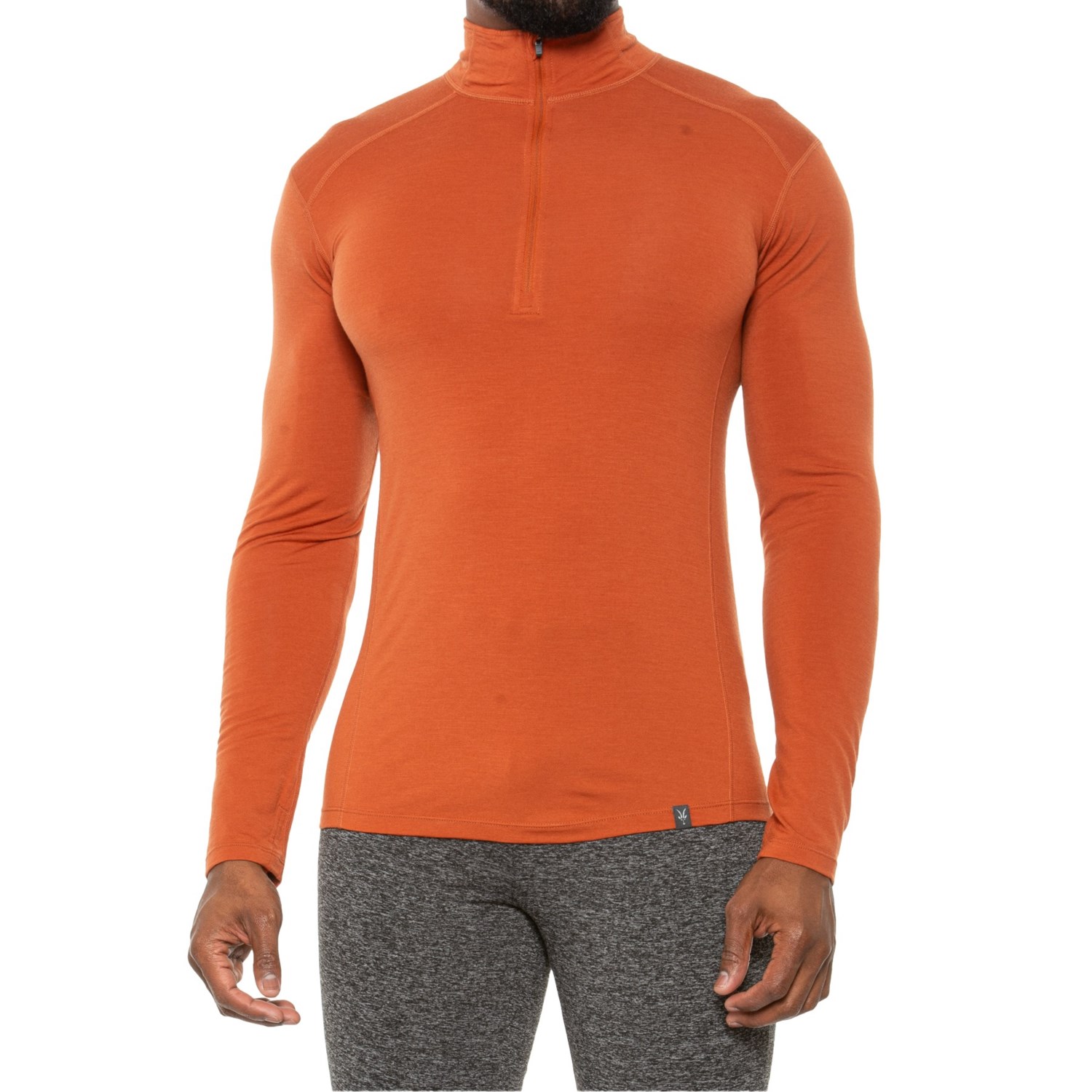 Ibex Woolies Tech Base Layer Top - Zip Neck, Merino Wool, Long Sleeve ...
